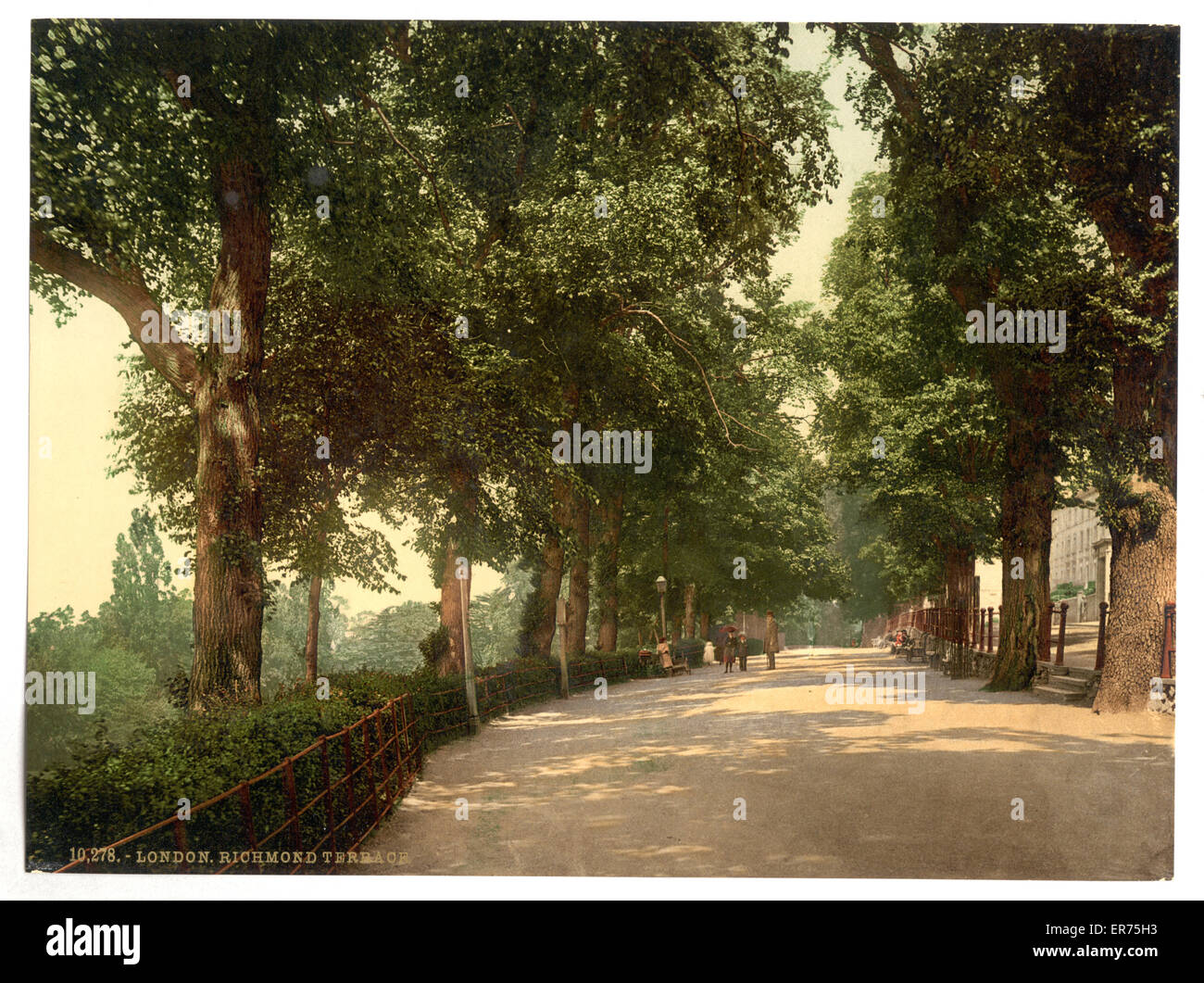 Richmond, the terrace, London and suburbs, England Stock Photo - Alamy