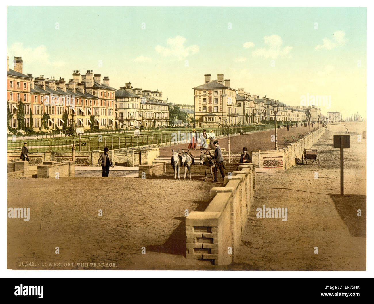 The terrace, Lowestoft, England Stock Photo - Alamy