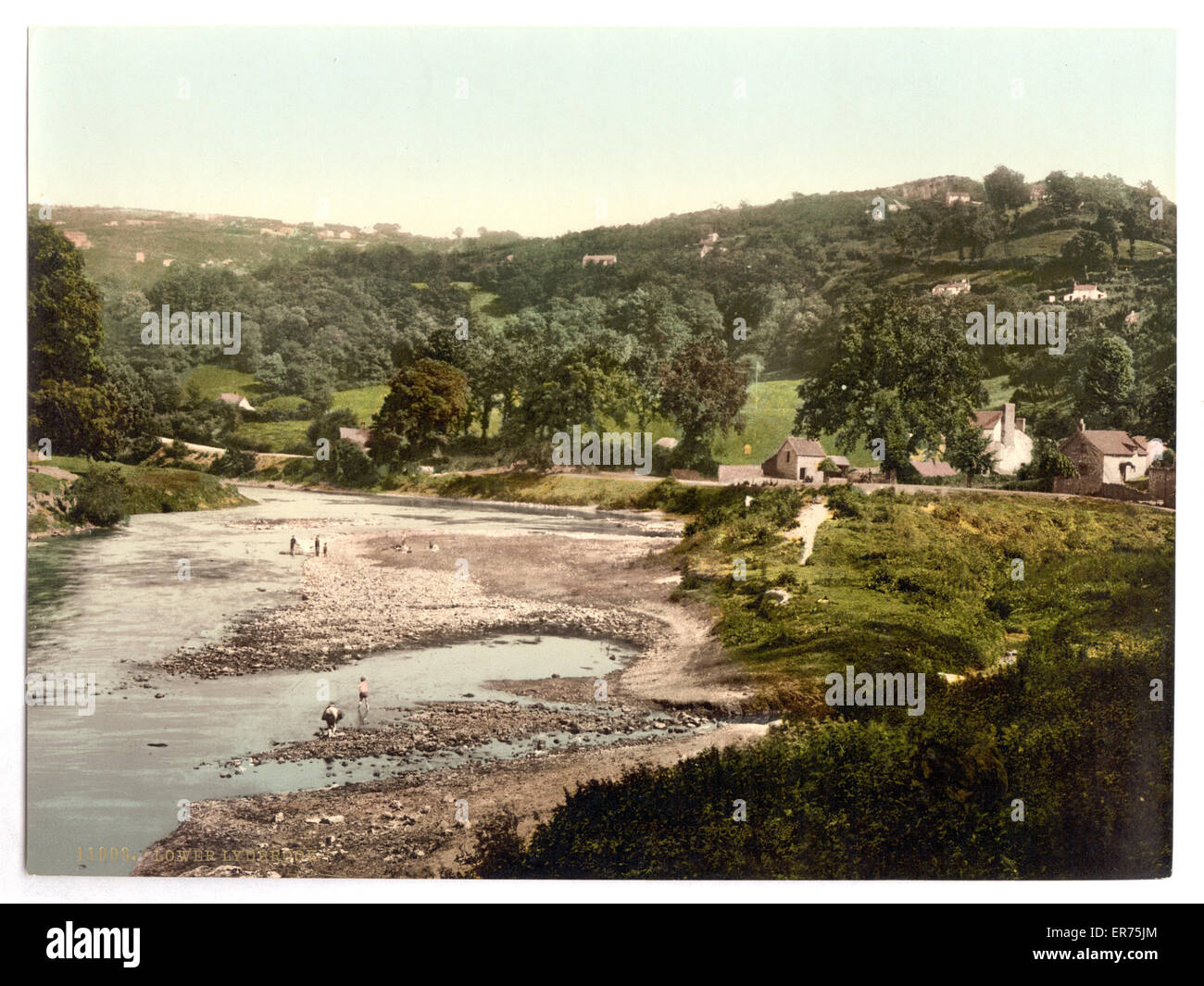 General view, Lydbrook (lower), England Stock Photo - Alamy