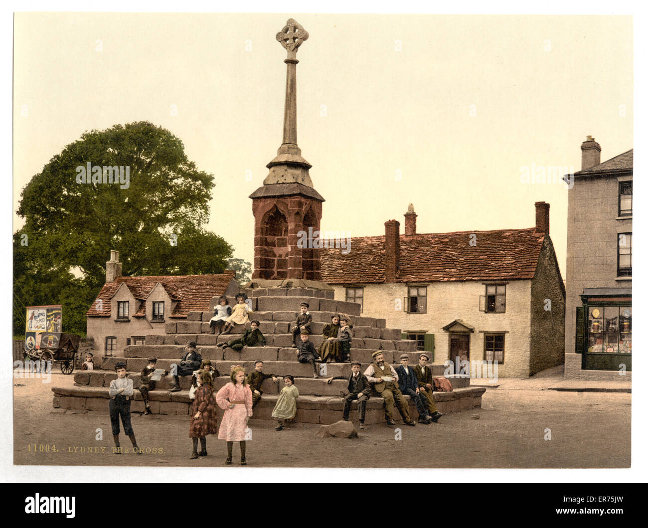 The cross, Lydney, England Stock Photo - Alamy