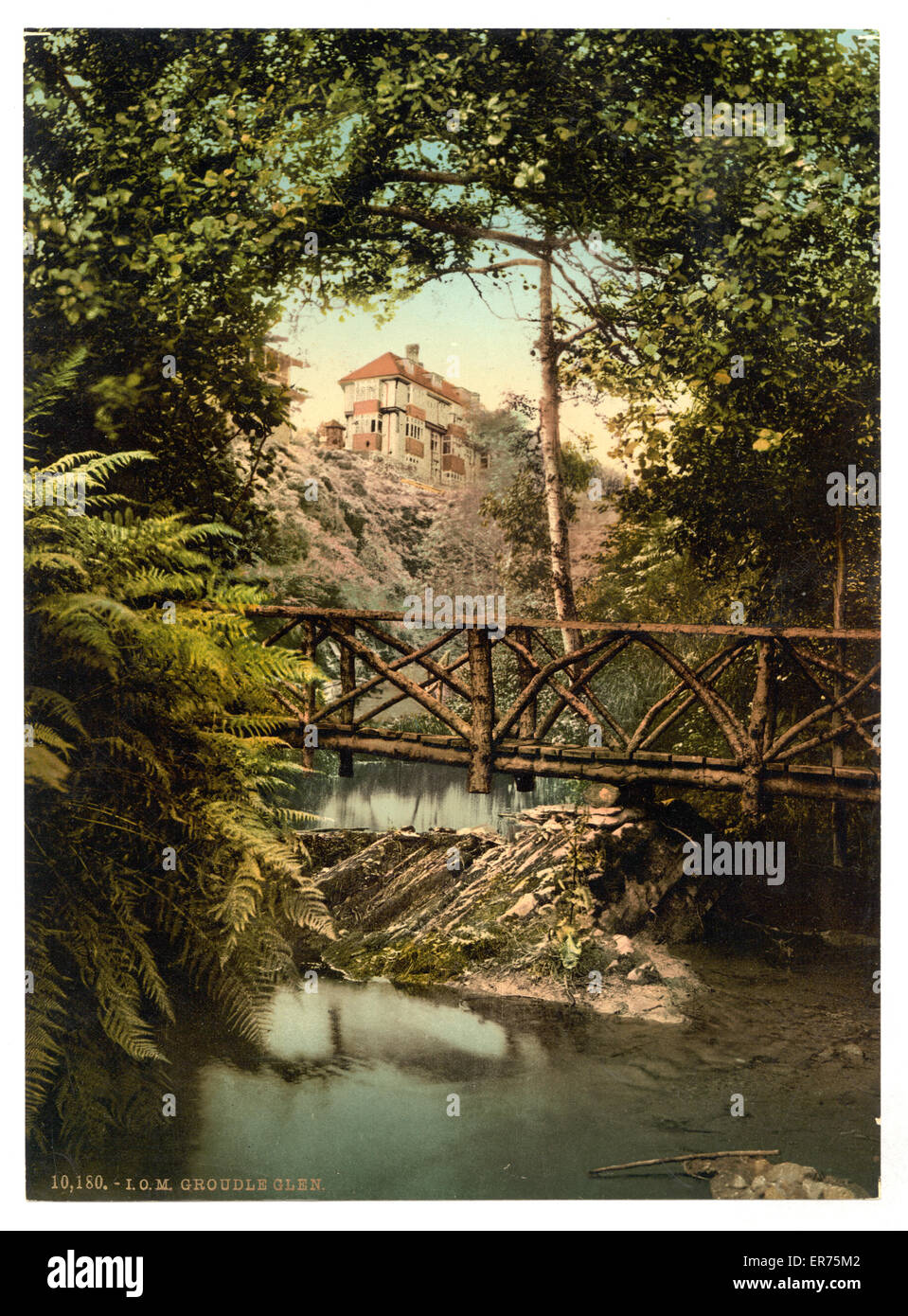 Groudle Glen and Hotel, Isle of Man, England Stock Photo - Alamy