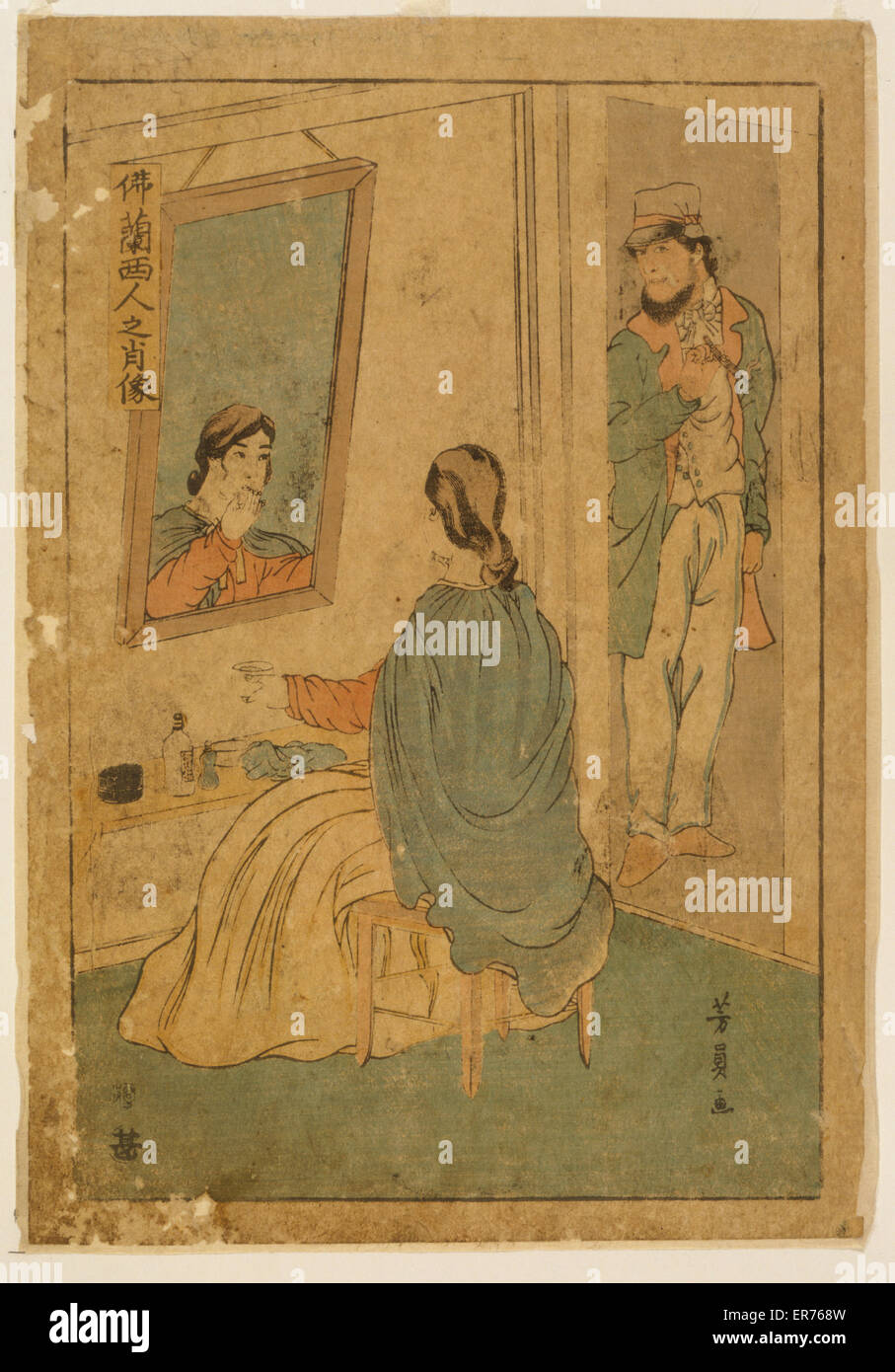 Portrait of the French Stock Photo - Alamy