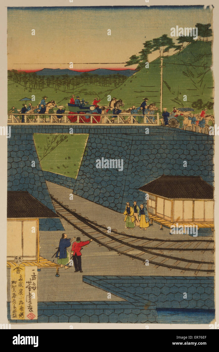 Japan railroad 1872 hi-res stock photography and images - Alamy
