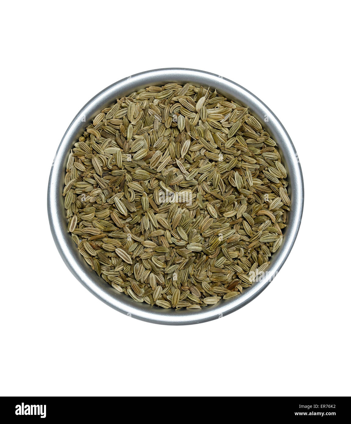 Fennel Seed in bowl Stock Photo - Alamy