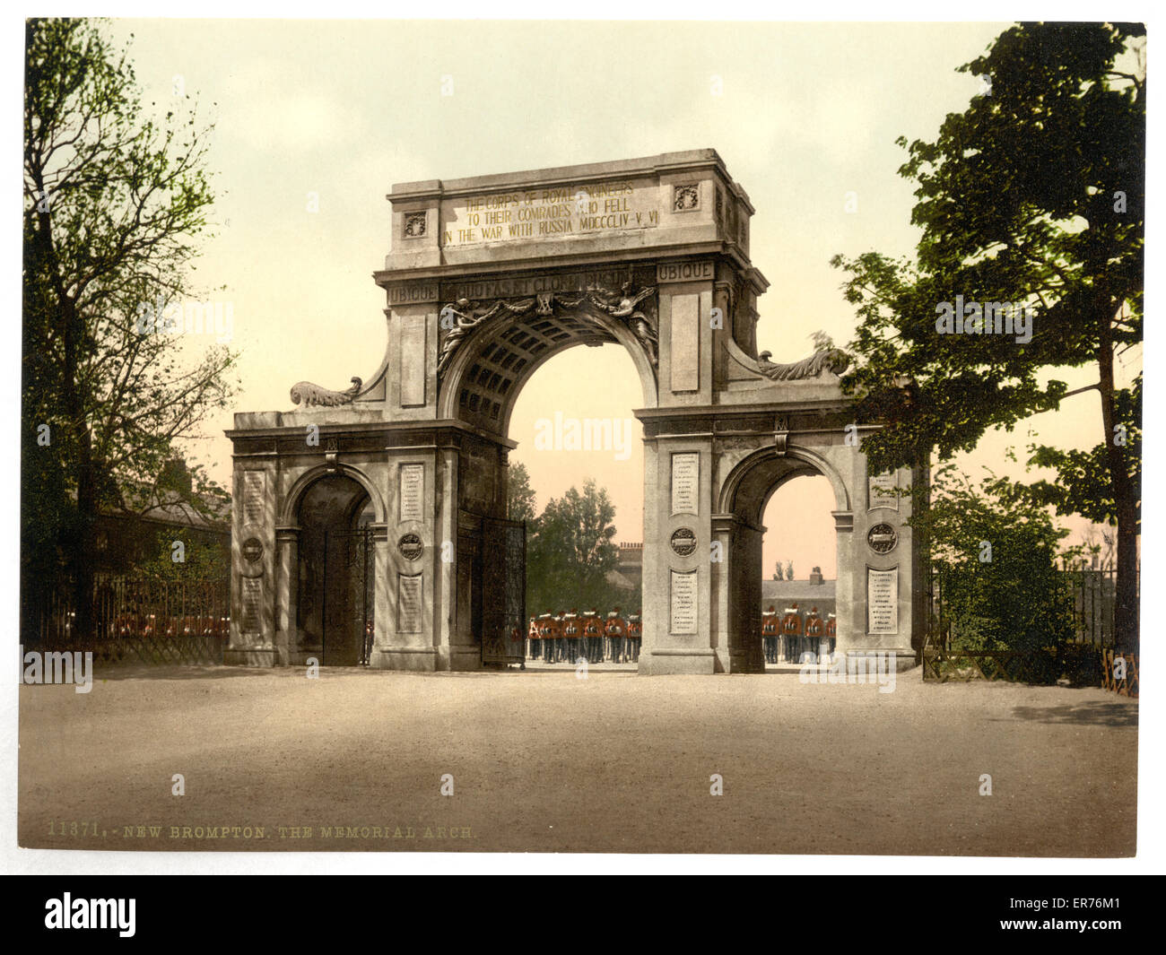The Memorial Arch, New Brompton, England Stock Photo - Alamy
