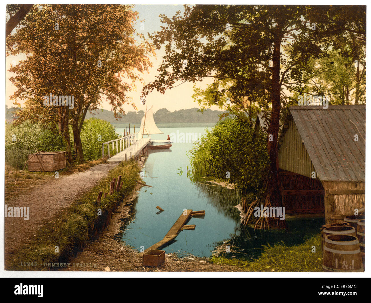 Straithe, Ormesby, England Stock Photo - Alamy