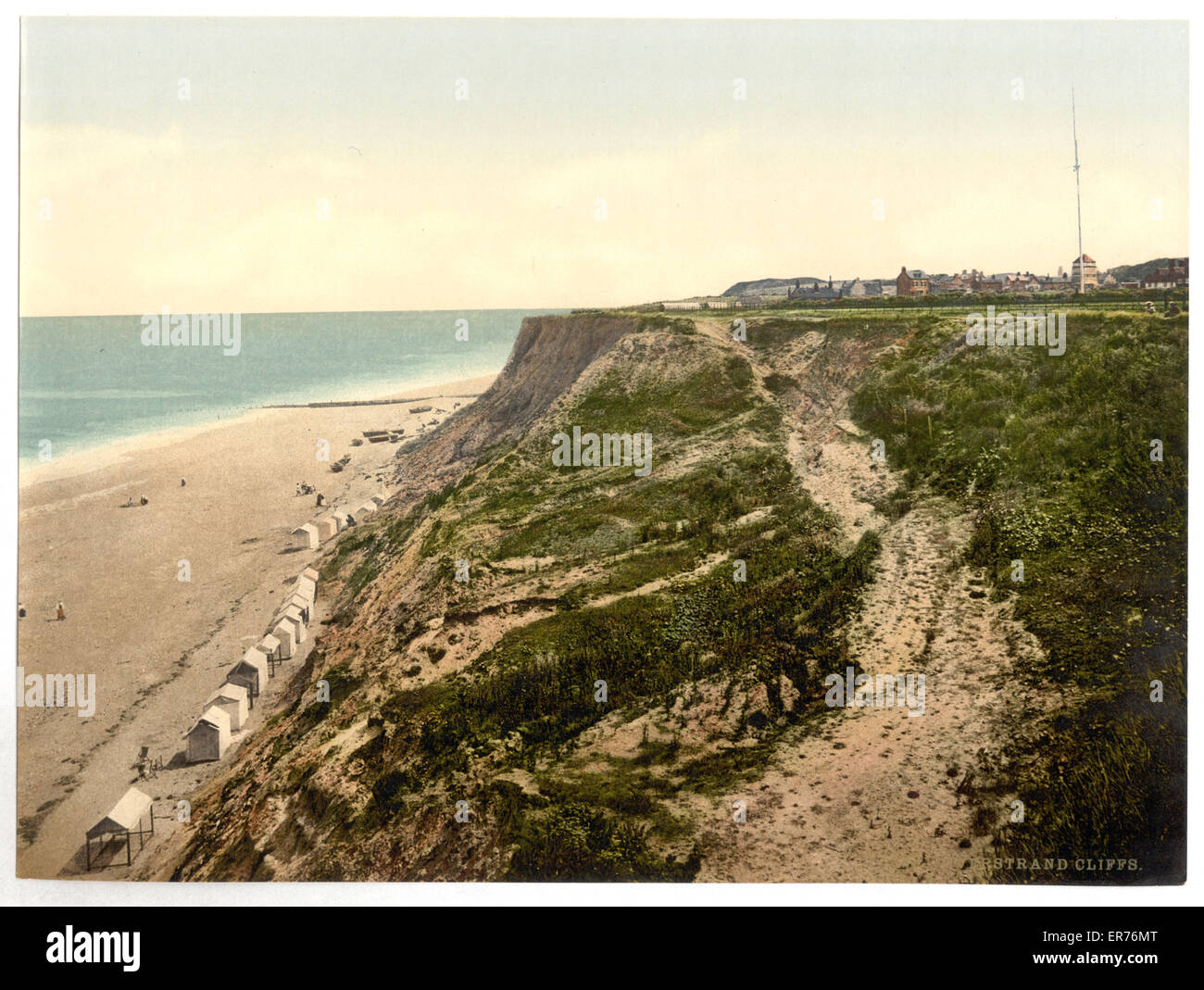 Cliffs, Overstrand, England Stock Photo - Alamy