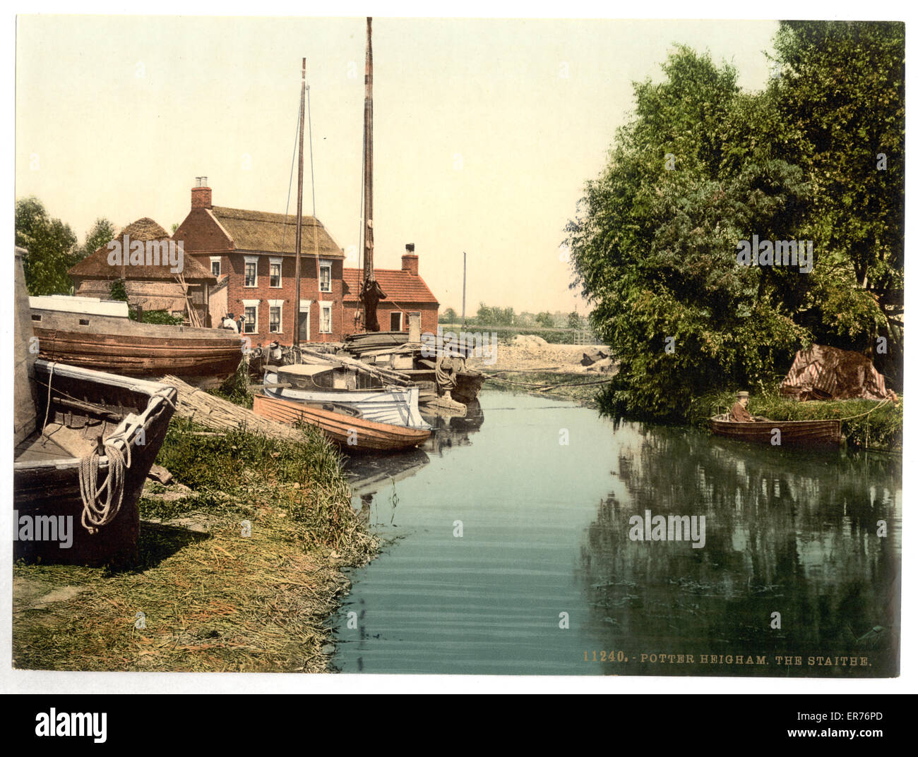 The Staithe, Potter Heigham, England Stock Photo - Alamy