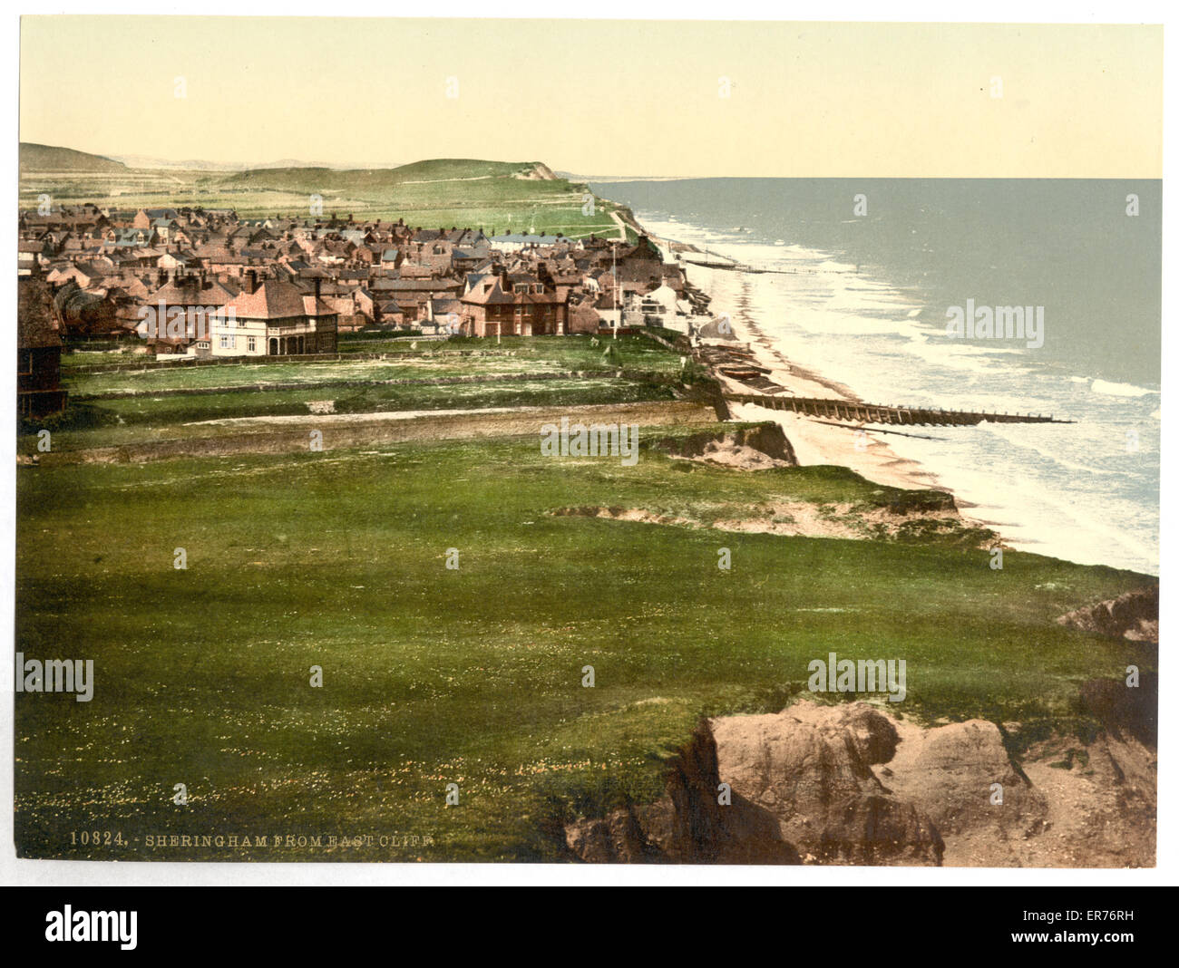 From East Cliff, Sheringham, England Stock Photo - Alamy