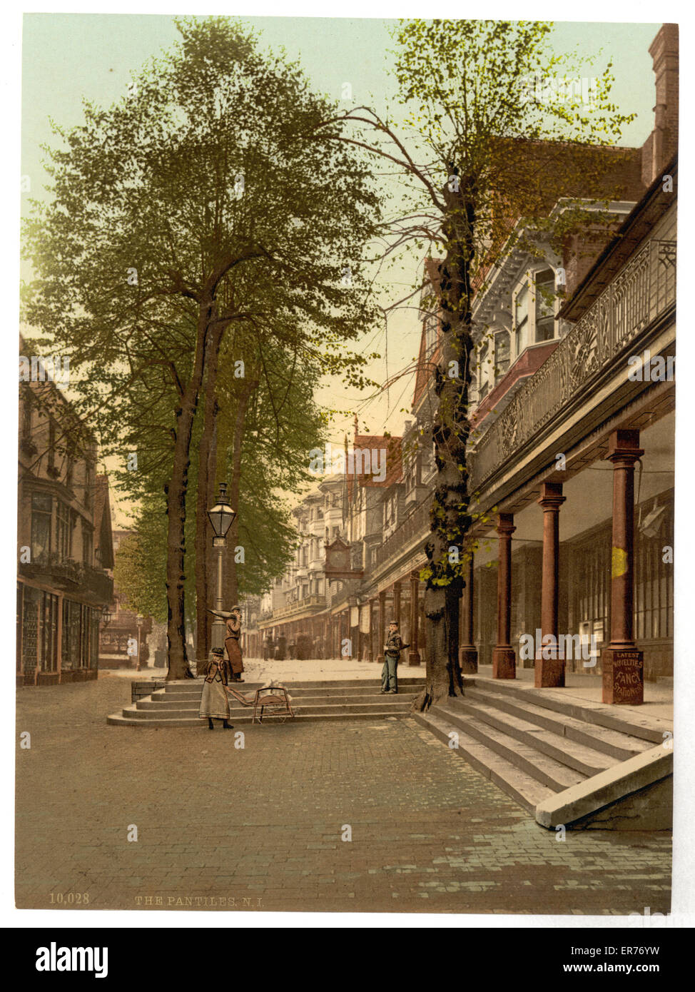 The Pantiles, looking south, Tunbridge Wells, England Stock Photo - Alamy
