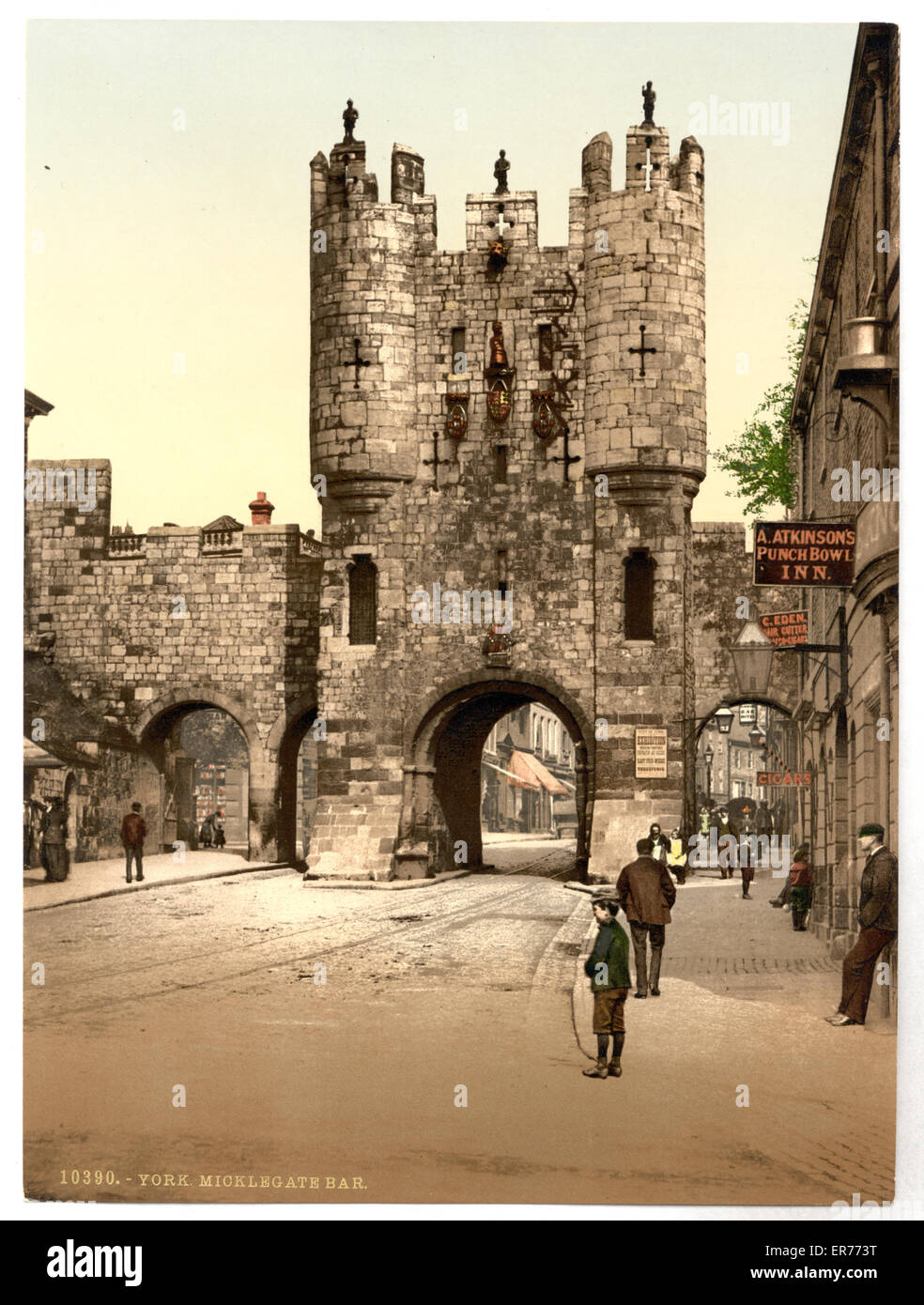 Old prints of micklegate york hi-res stock photography and images - Alamy