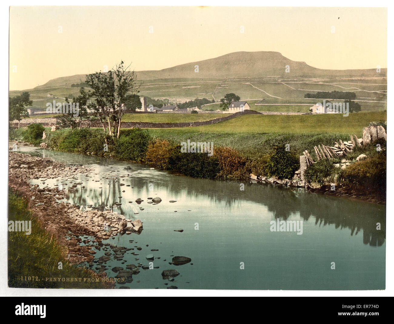Penyghent, from Horton, Yorkshire, England Stock Photo - Alamy