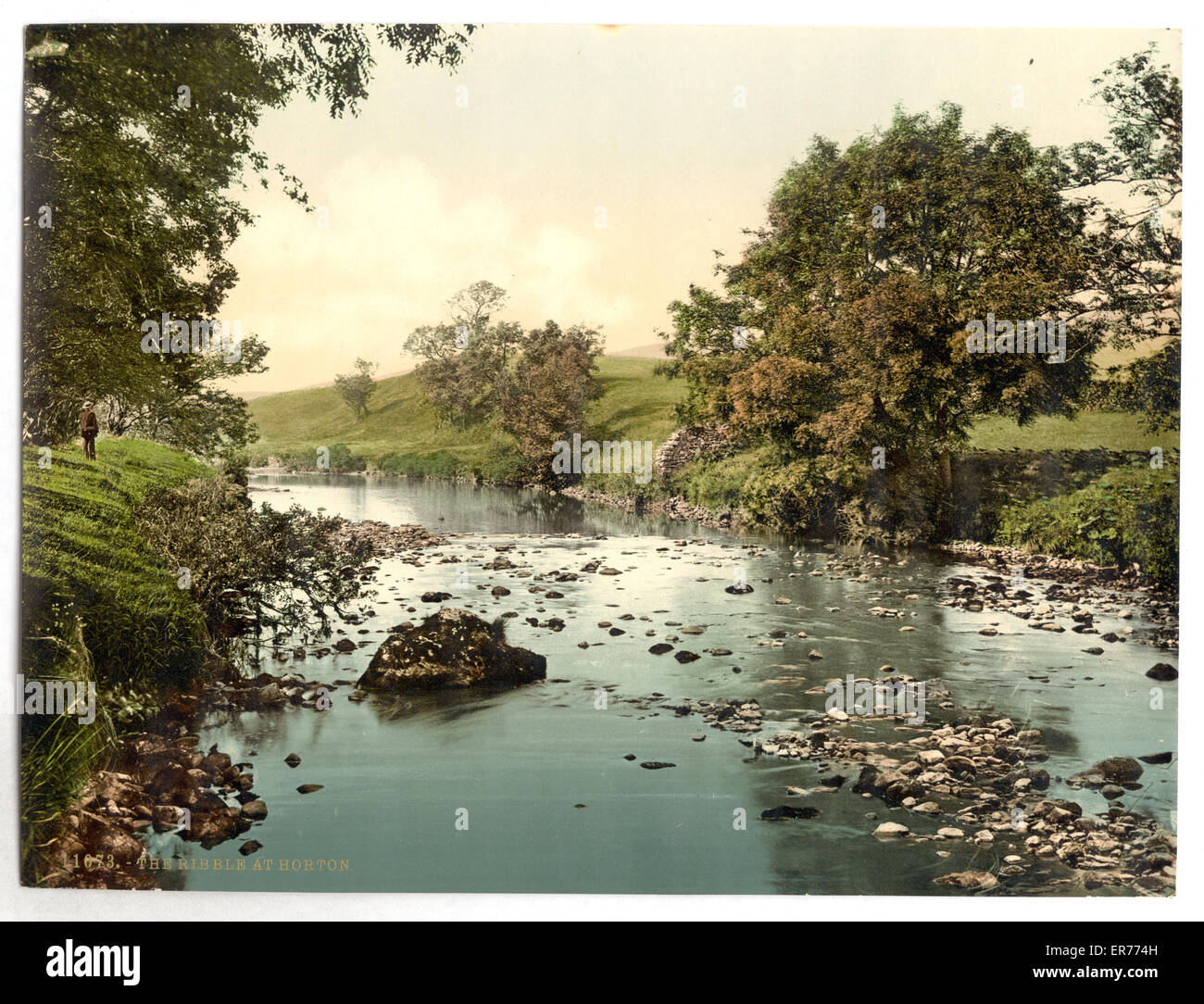 The Ribble at Horton, Yorkshire, England Stock Photo - Alamy
