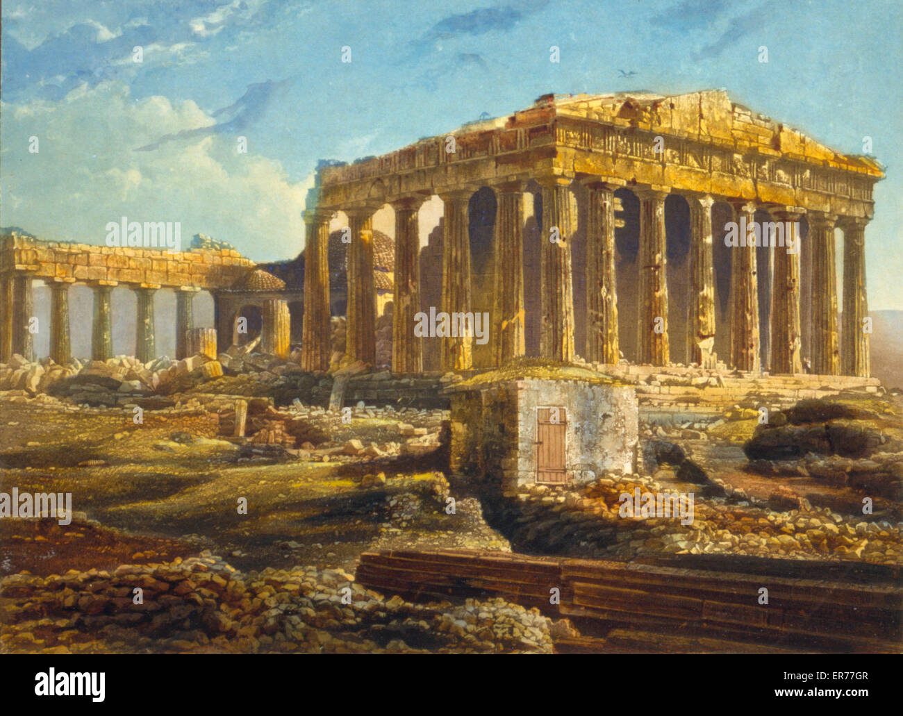 View of the Parthenon, Athens, Greece Stock Photo - Alamy