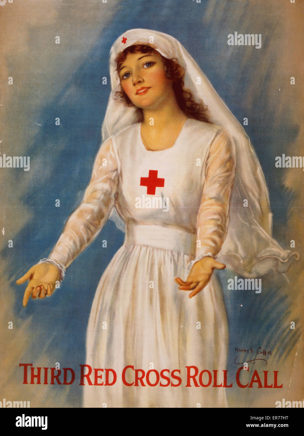 Third Red Cross roll call Stock Photo - Alamy