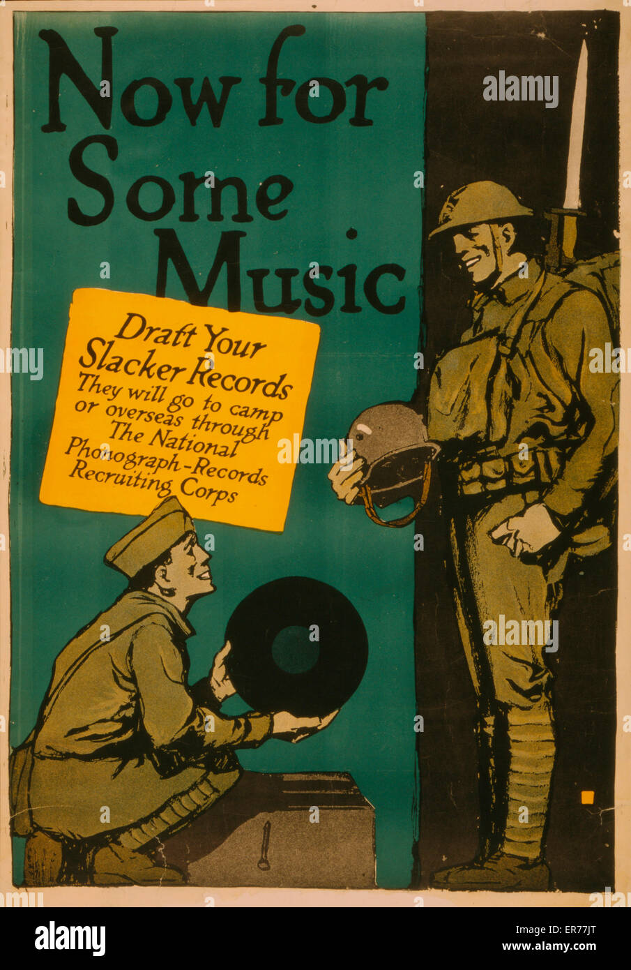 Phonograph poster hi-res stock photography and images - Alamy