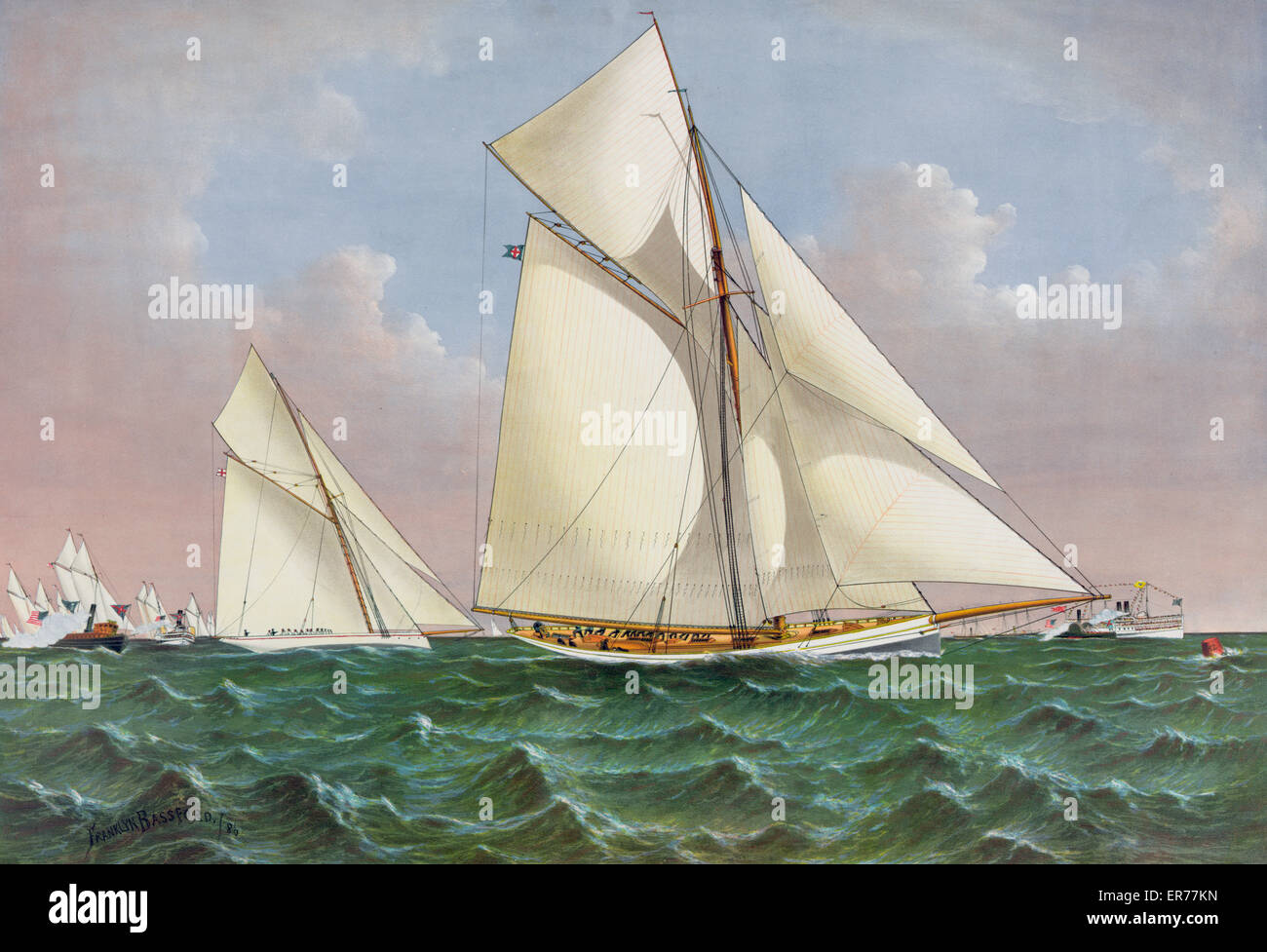 Mayflower Ship Painting