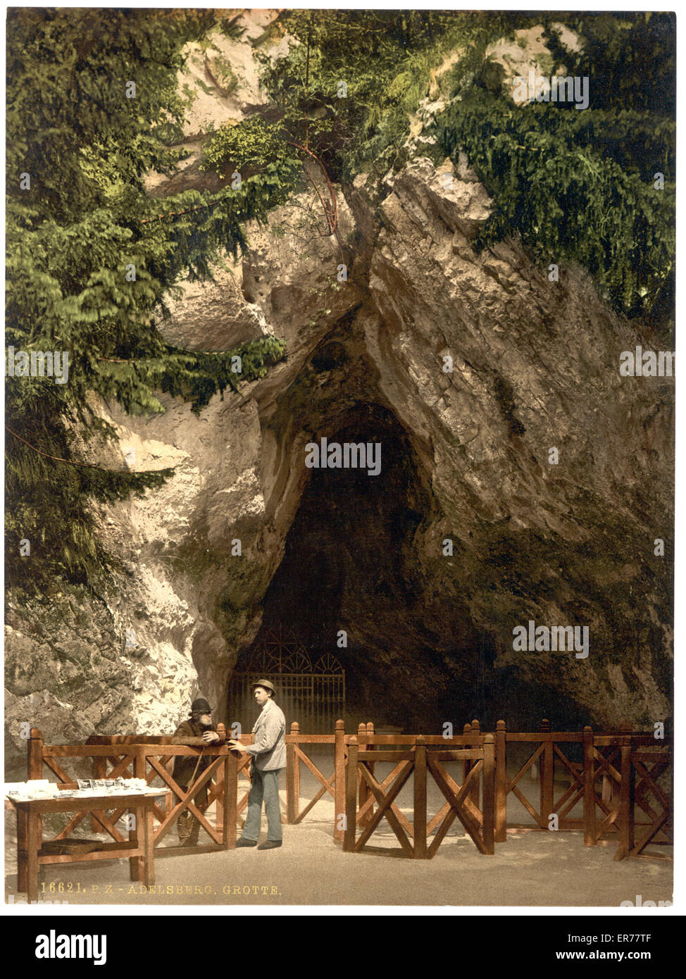Adelsberg, the grotto, Carniola, Austro-Hungary Stock Photo - Alamy
