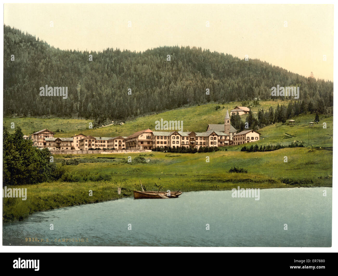 Campiglio (i.e, Madonna di Campiglio), I., Tyrol, Austro-Hun Stock ...