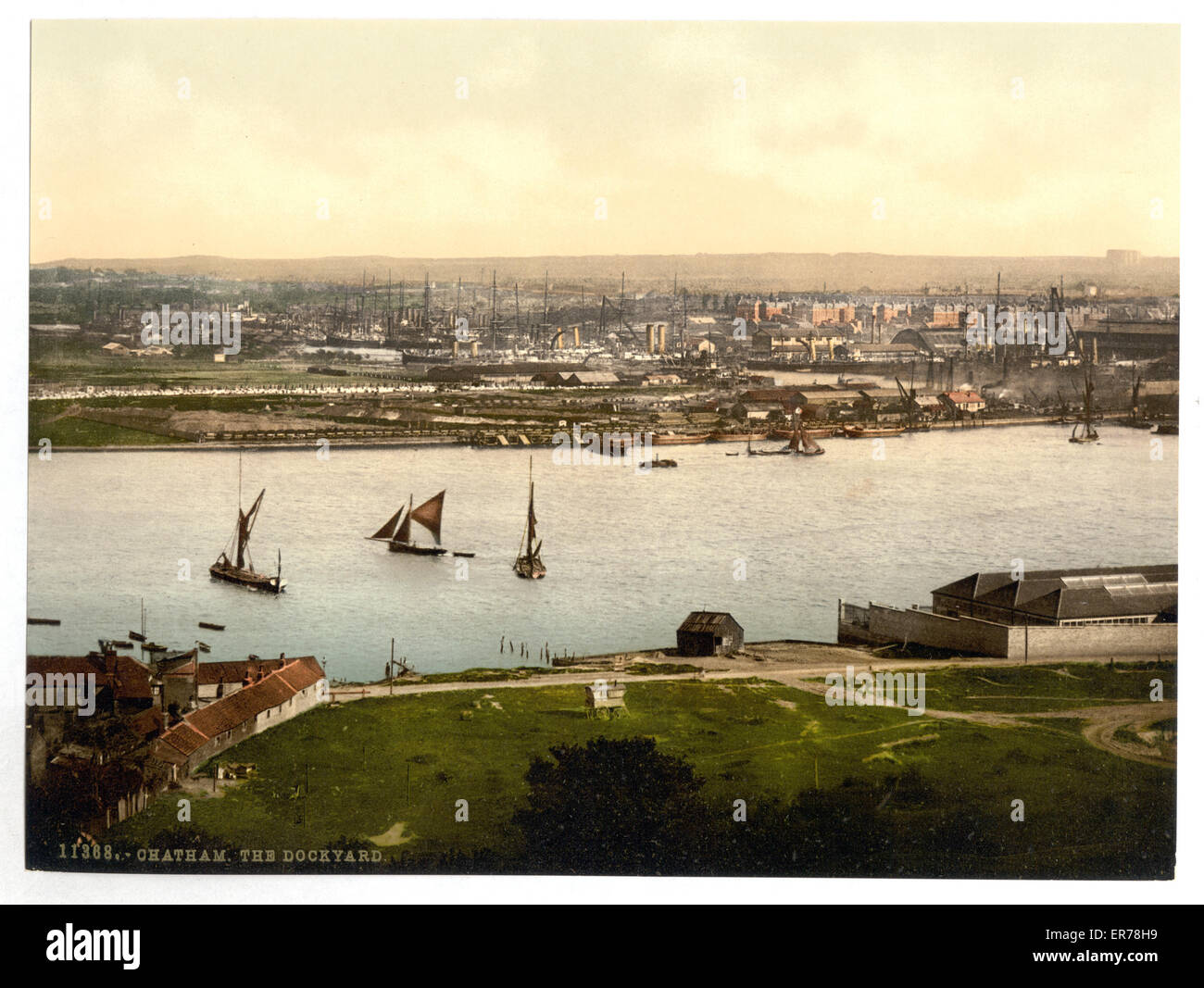 Chatham dockyard 19th century hi-res stock photography and images - Alamy