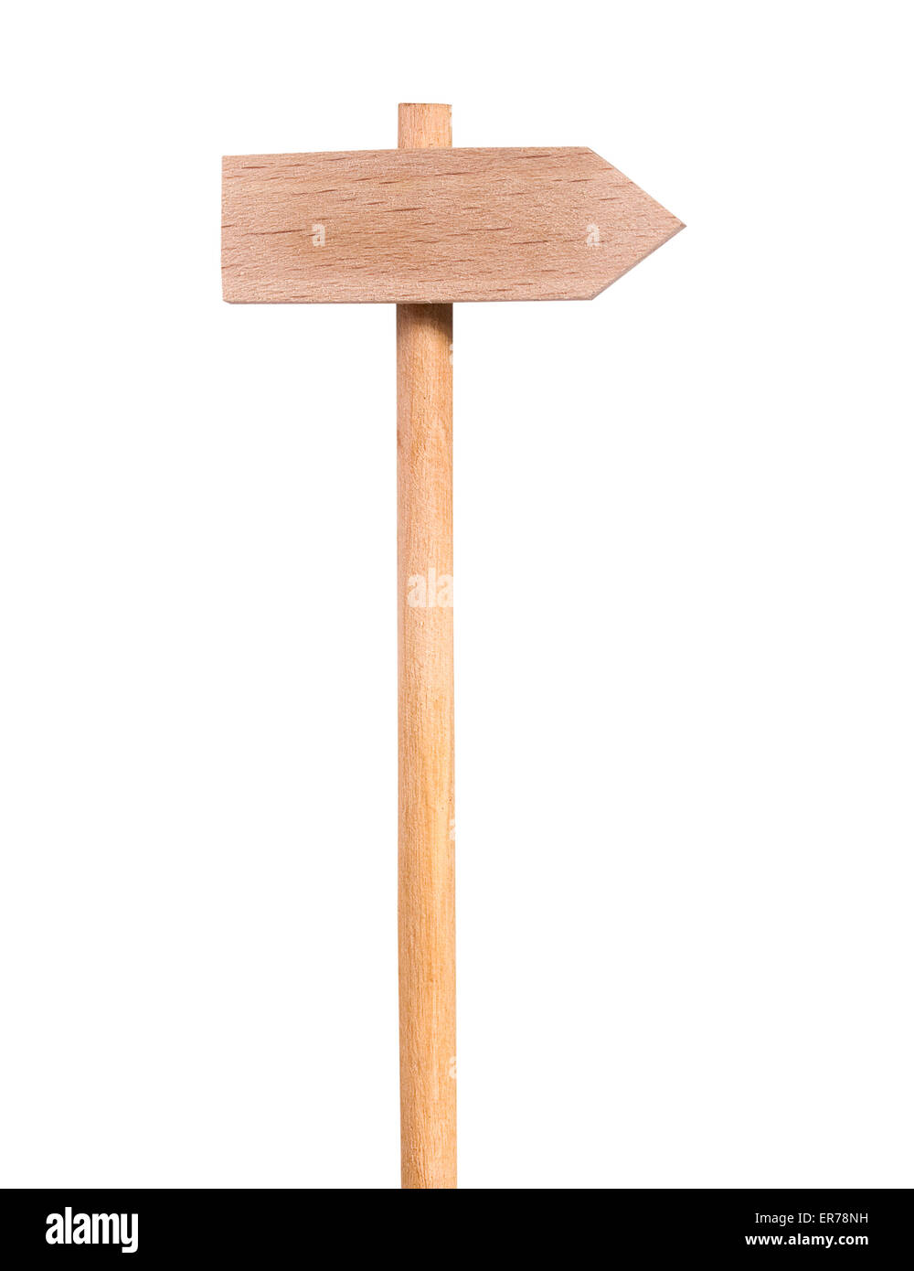 One Way Pointer Stock Photo - Alamy