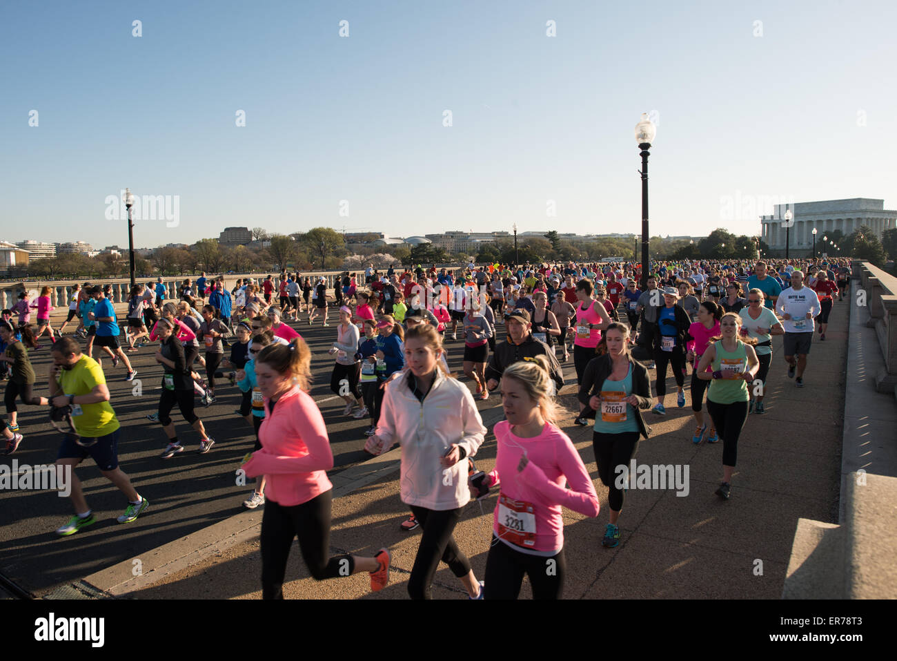 National mall running events hi-res stock photography and images - Alamy