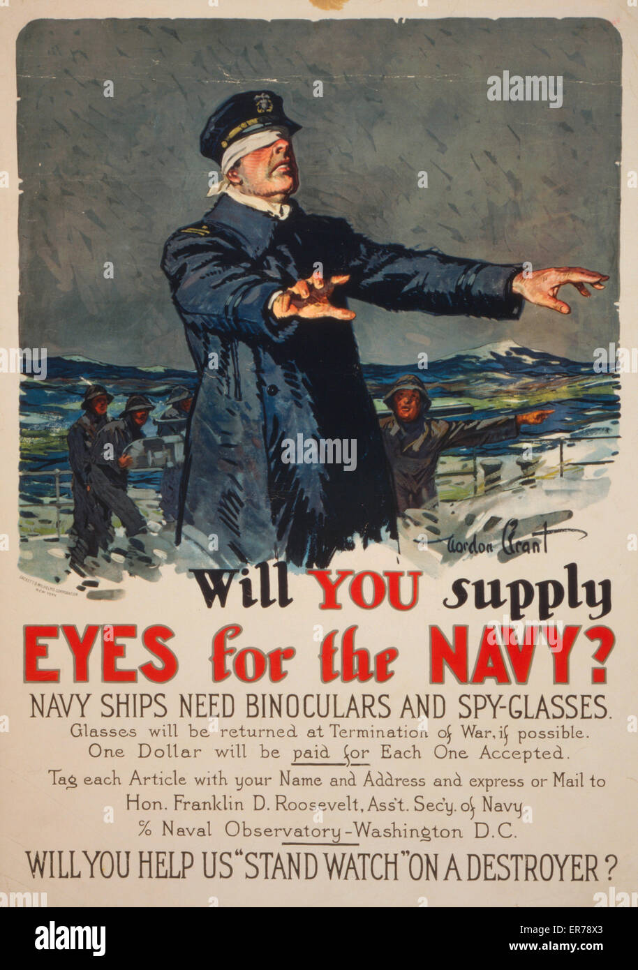 Will you supply eyes for the Navy? Navy ships need binocular Stock ...