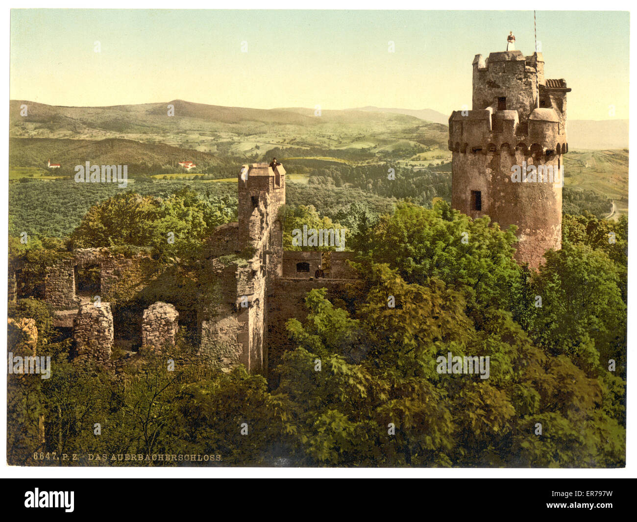 The castle, Auerbach, Hartz, Germany Stock Photo - Alamy