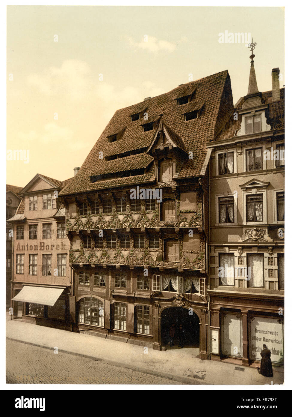 The Sack House, Brunswick (i.e., Braunschweig), Germany Stock Photo - Alamy