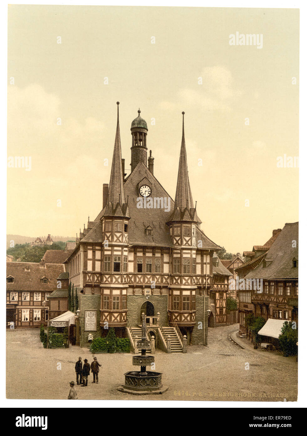 The town hall, Wernigerode, Hartz, Germany Stock Photo - Alamy