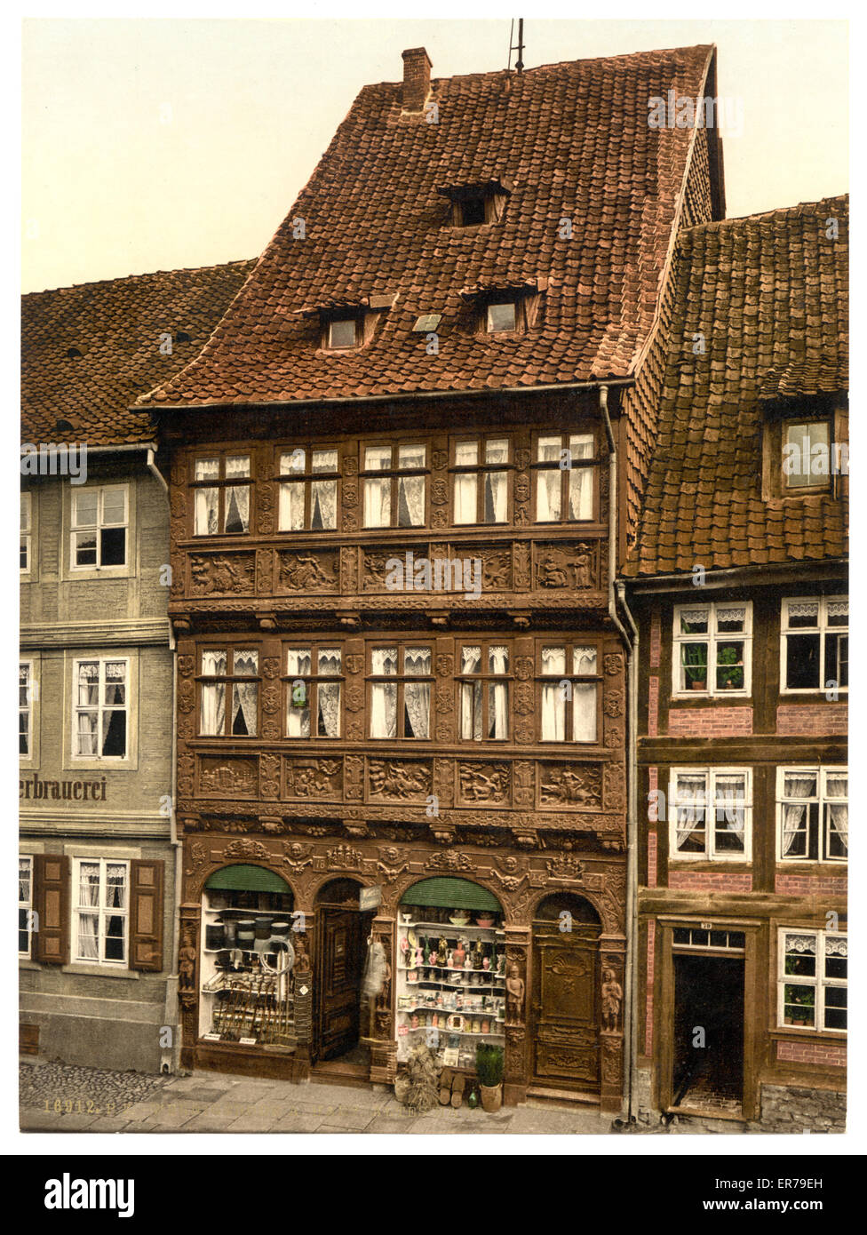 Old houses, Wernigerode, Hartz, Germany Stock Photo - Alamy