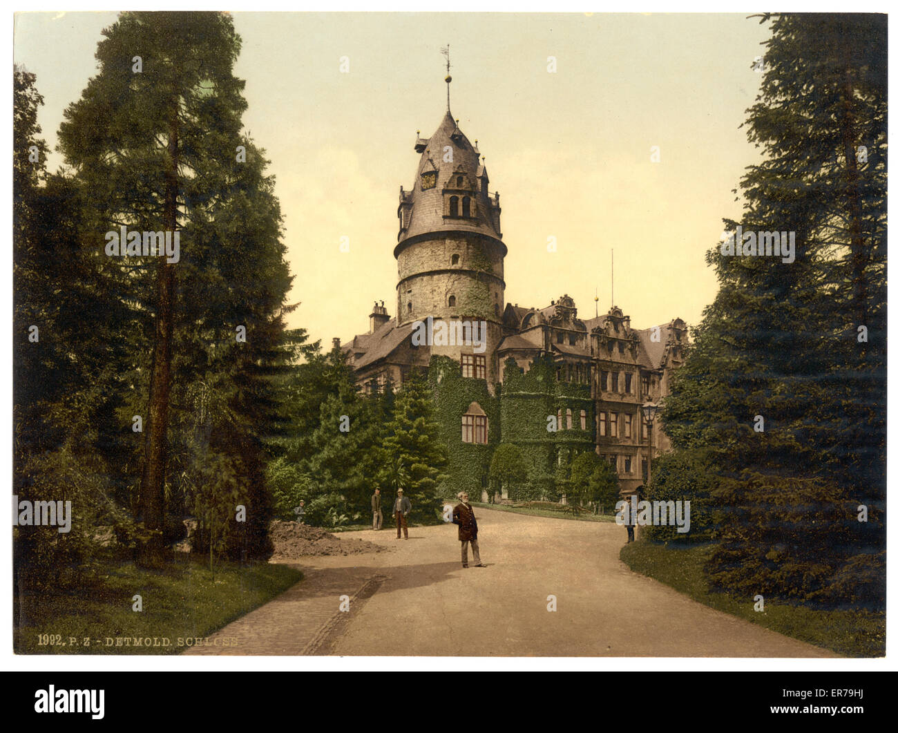 The castle, Detmold, Lippe, Germany Stock Photo - Alamy