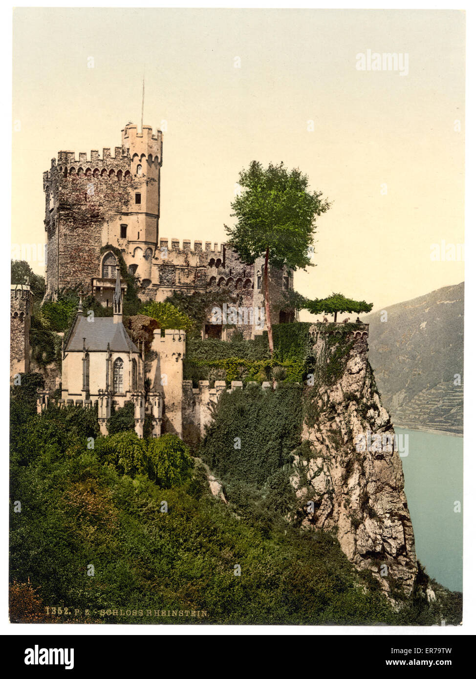 Rheinstein Castle, the Rhine, Germany Stock Photo - Alamy