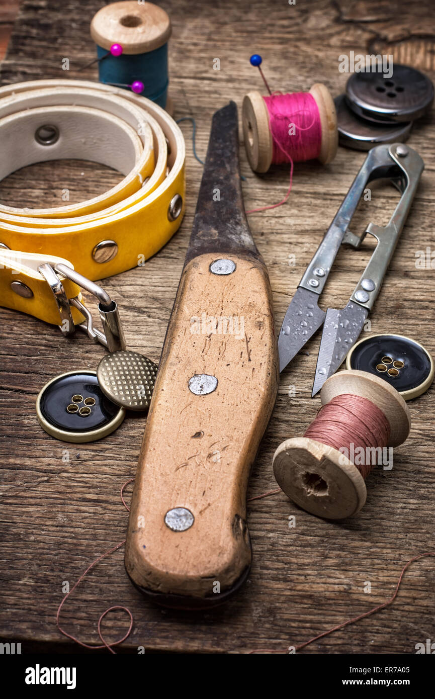 Thread knife hi-res stock photography and images - Alamy