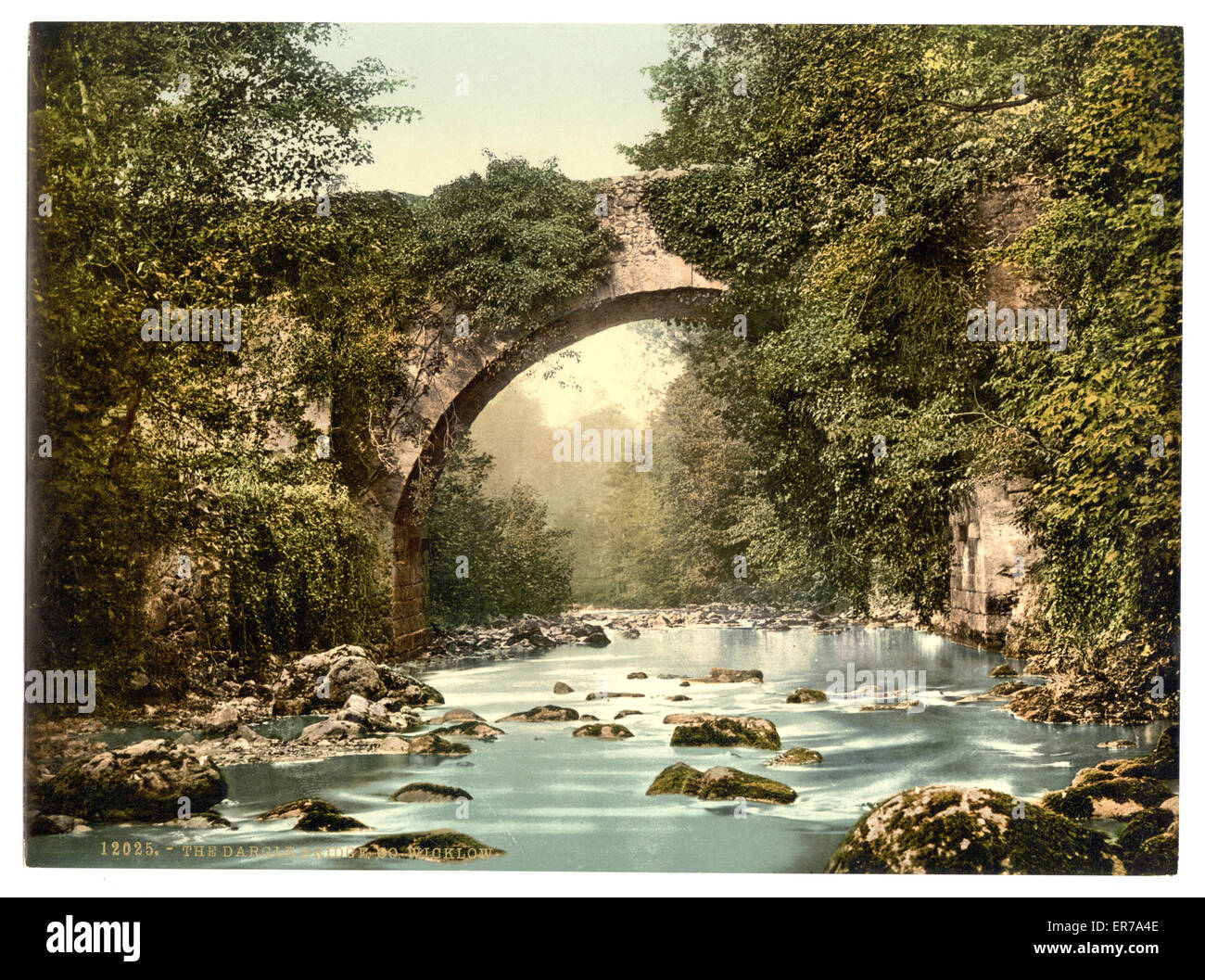 The Dargle Bridge. County Wicklow, Ireland Stock Photo - Alamy