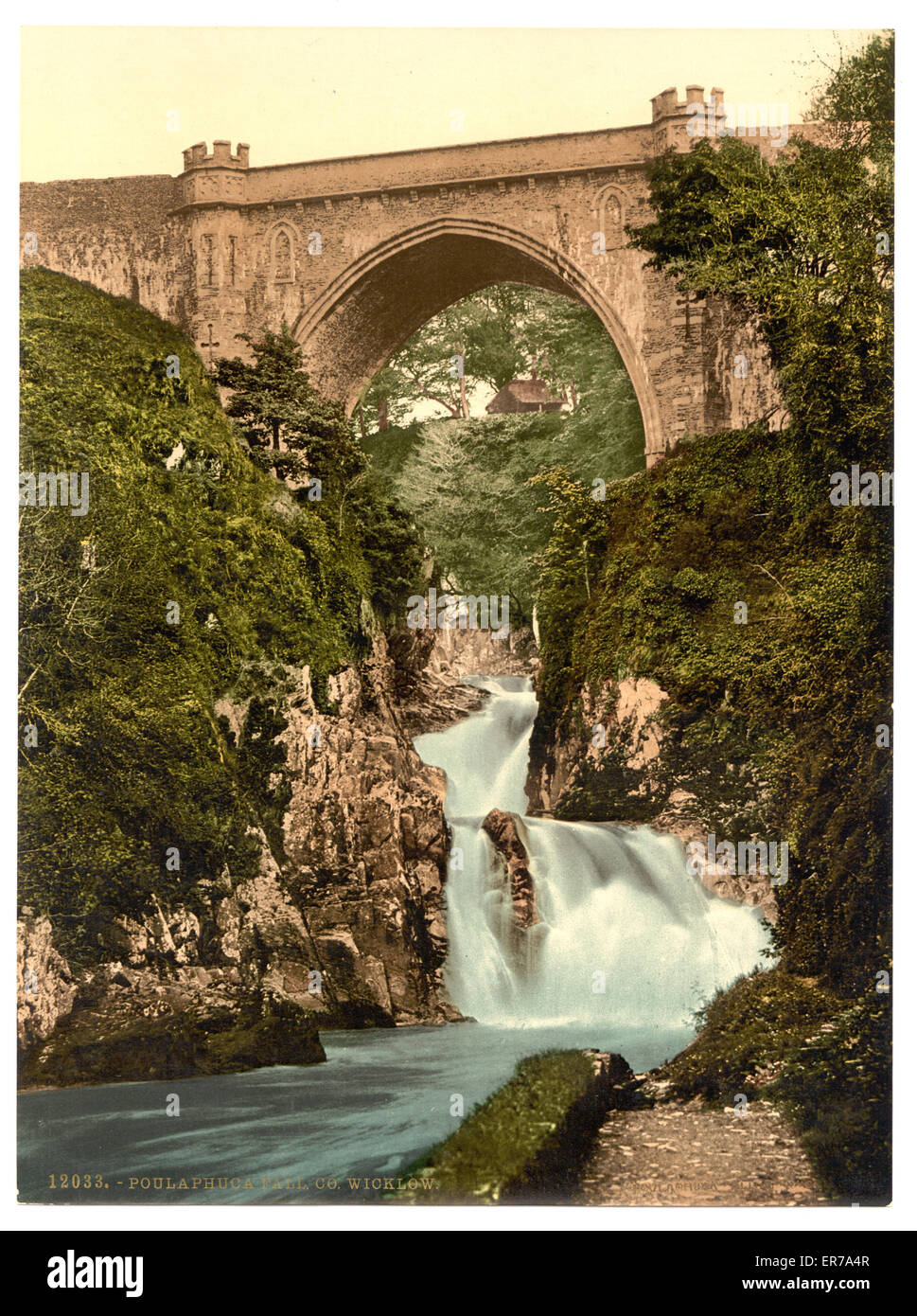 Poulaphuca Fall. County Wicklow, Ireland Stock Photo - Alamy