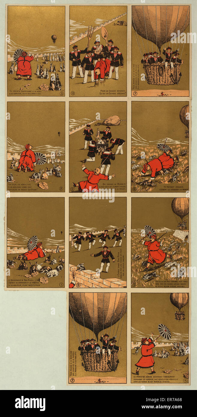 Collecting cards depicting a story about a Chinese governor Stock Photo ...