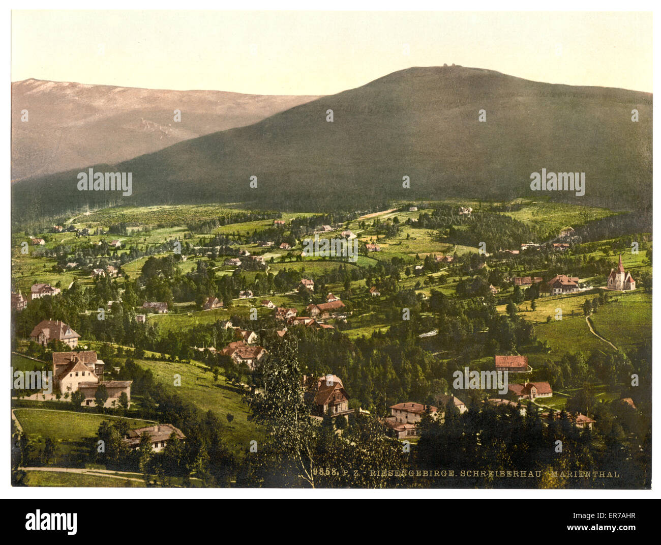 Schreiberhau-Marienthal, Riesengebirge, Germany (i.e., Szkla Stock ...