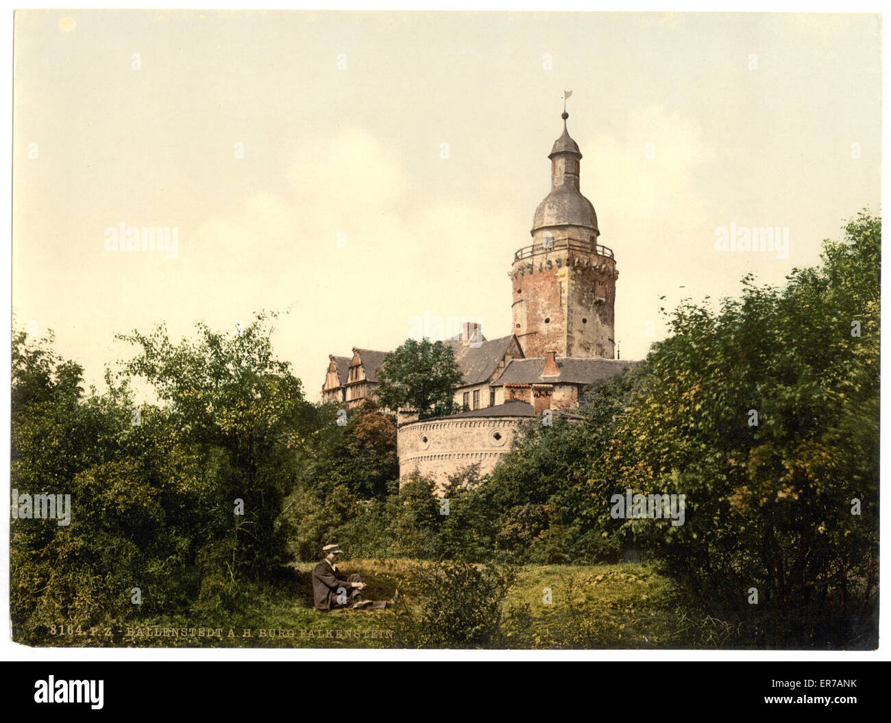 Castle Falkenstein, Ballenstedt, Hartz, Germany Stock Photo - Alamy