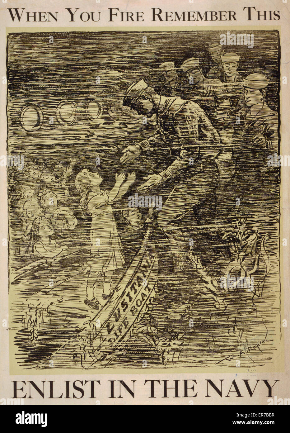 Navy Poster High Resolution Stock Photography and Images - Alamy