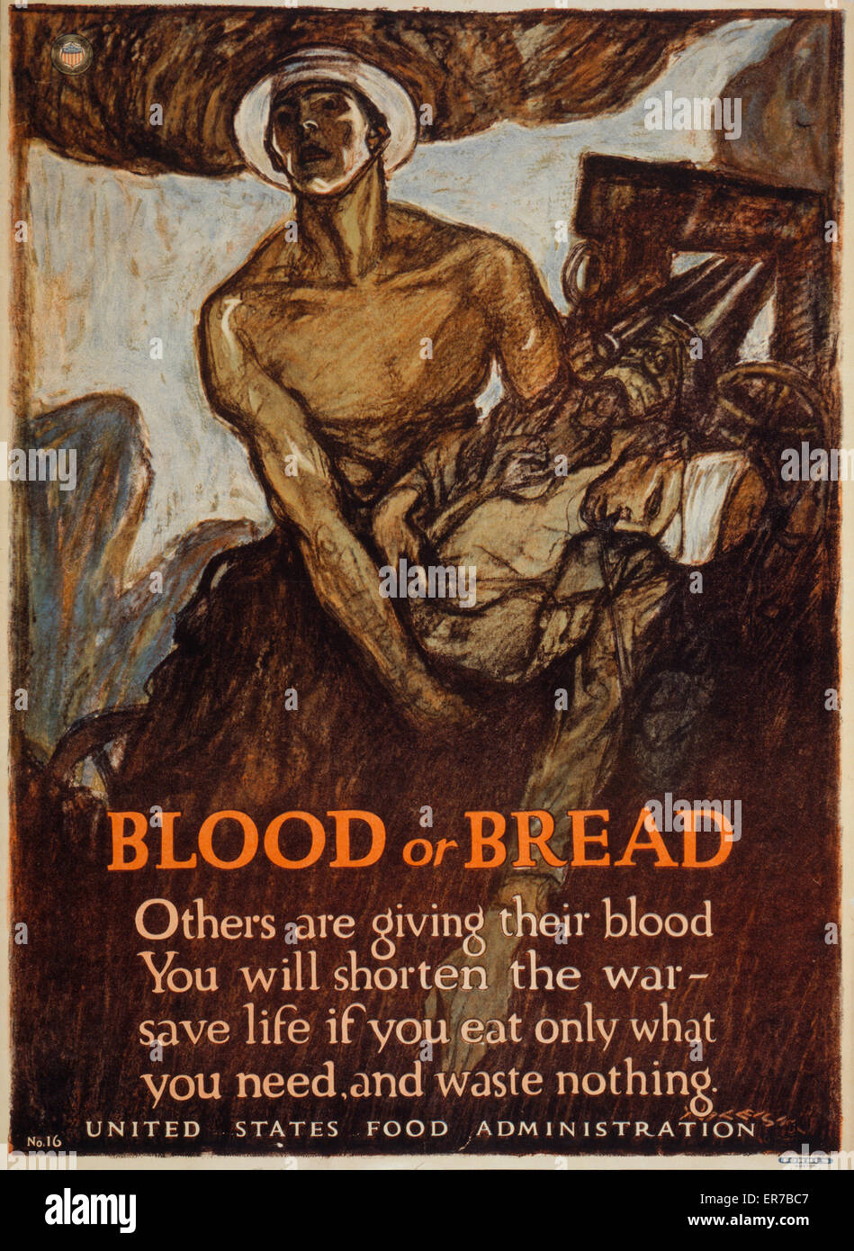 Blood or bread Others are giving their blood - You will shor Stock ...