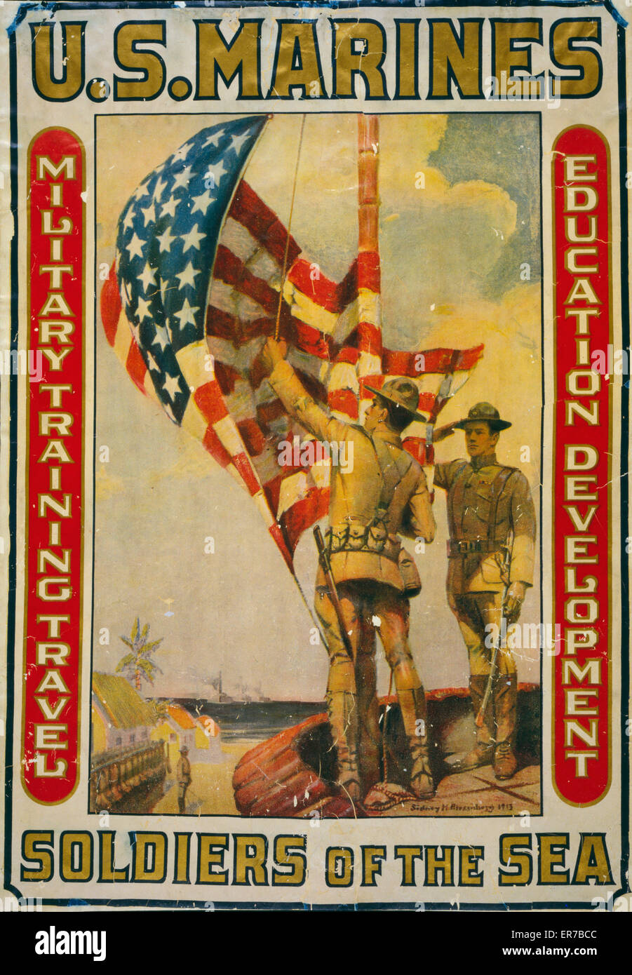 US Marines - Soldiers of the sea Military training, travel Stock Photo ...