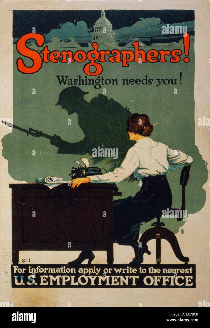 Stenographers hi-res stock photography and images - Alamy