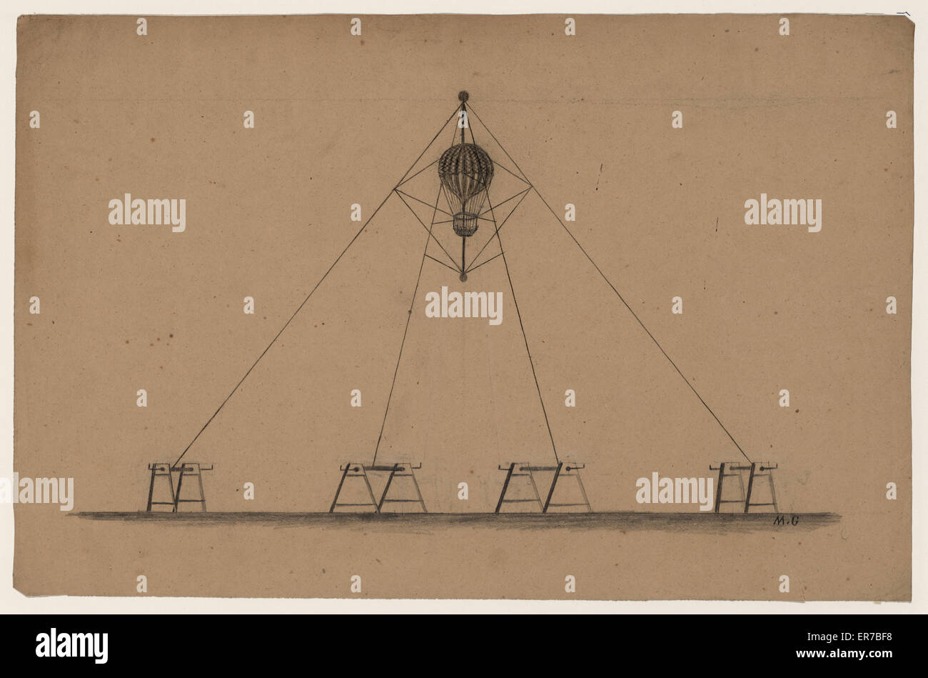 System of ropes hi-res stock photography and images - Alamy