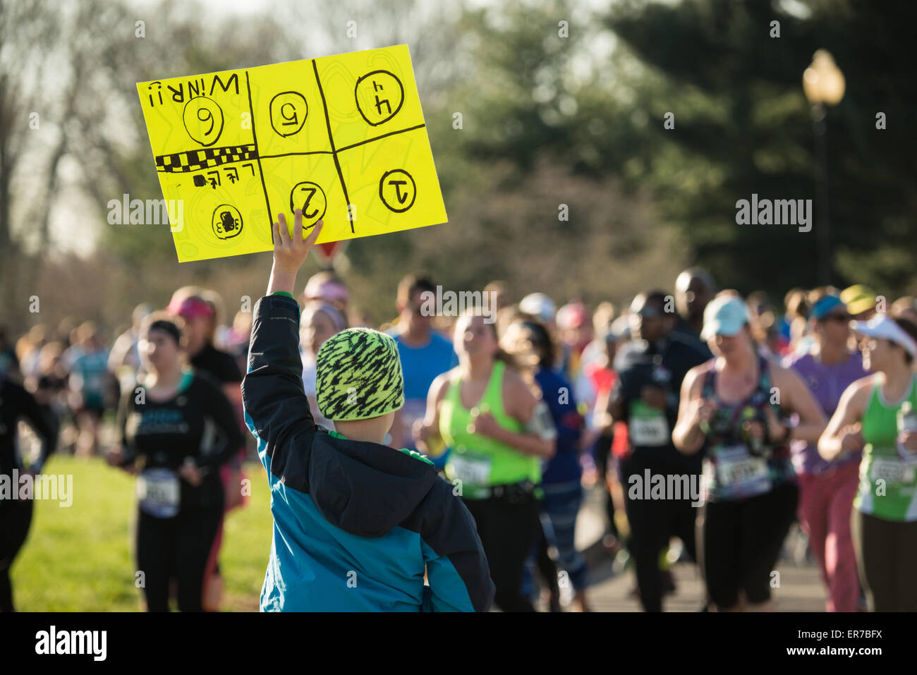 Cherry blossom ten mile run hi-res stock photography and images - Alamy
