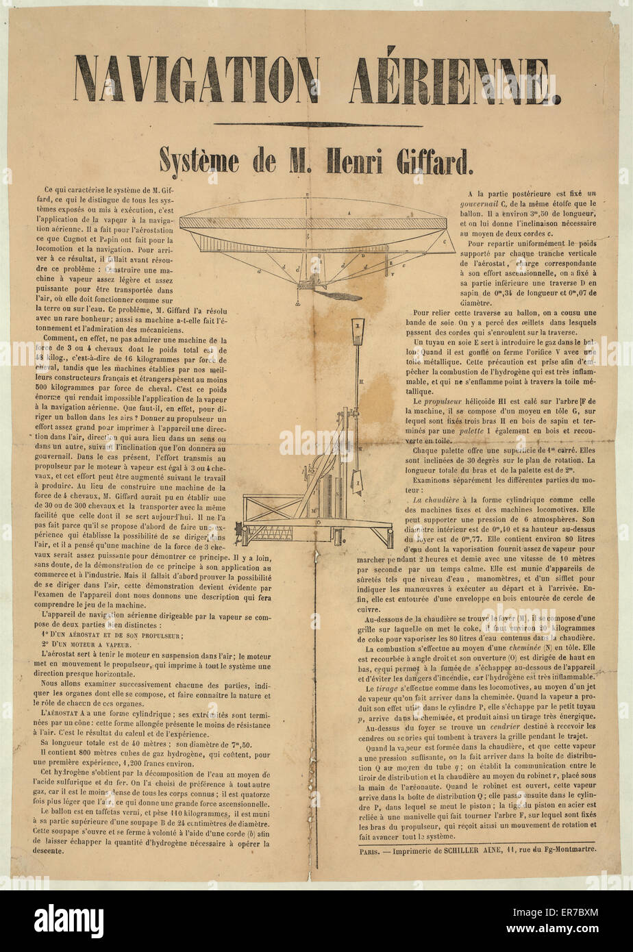 Henri giffard hi-res stock photography and images - Alamy