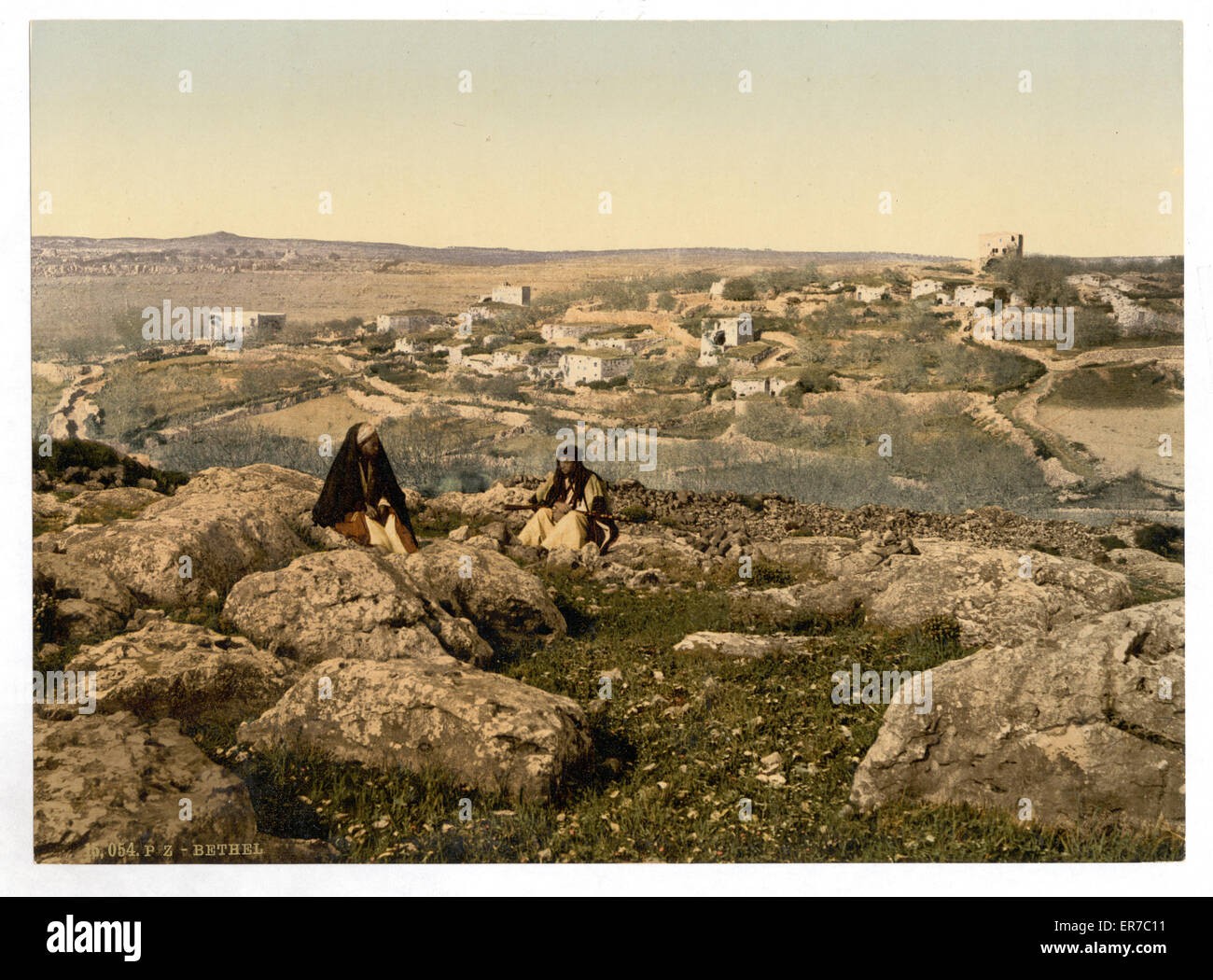 General view, Bethany, Holy Land, (i.e., West Bank Stock Photo - Alamy
