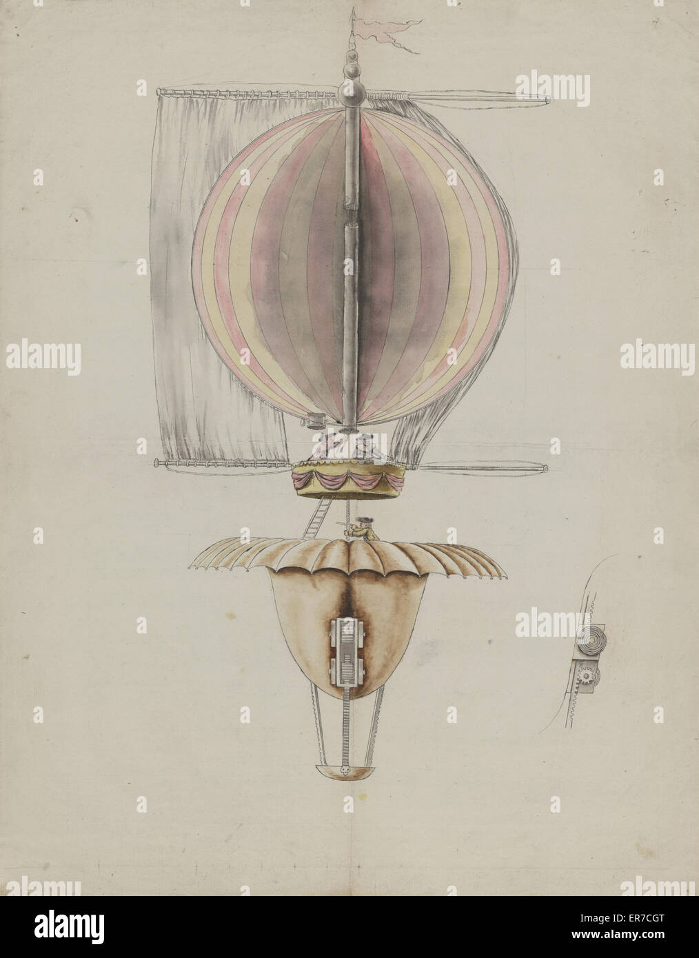 Paris 1783 balloon hi-res stock photography and images - Alamy