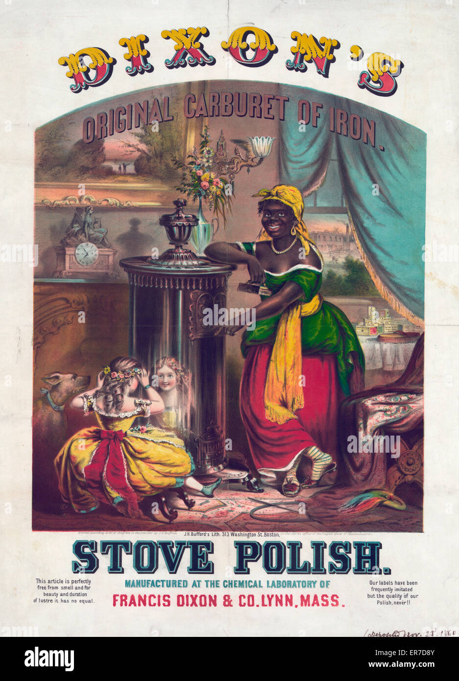 Dixon's stove polish Stock Photo - Alamy