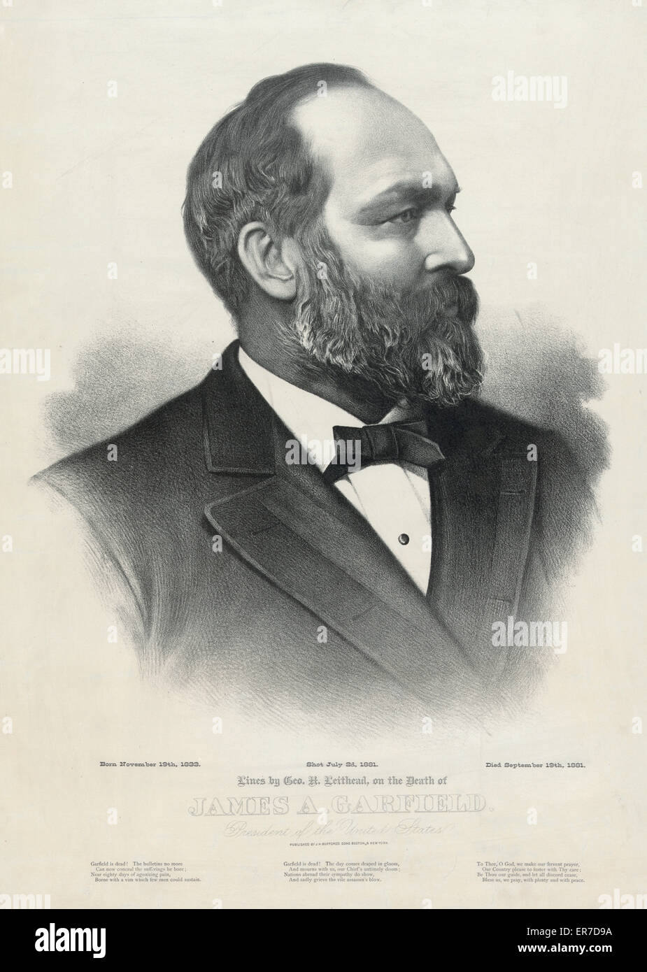 James A. Garfield Stock Photo - Alamy